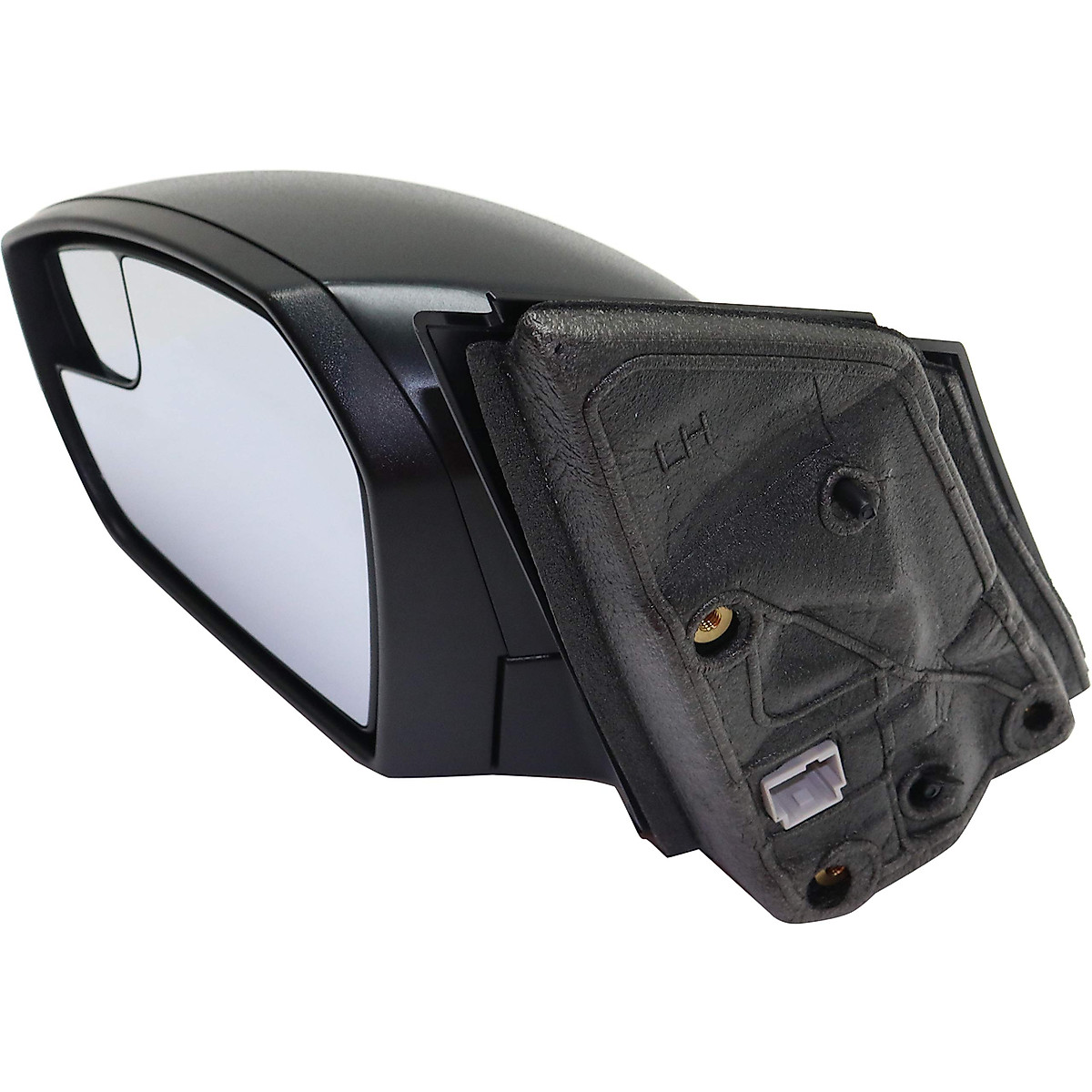 Kool Vue Mirror Compatible with Ford Escape 2017-2018 Driver Side Power Manual Folding Non-Heated with BSG Textured Black
