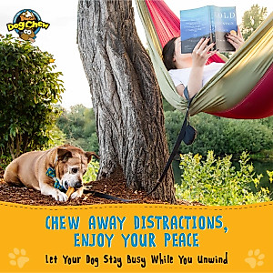 Tibetan Dog Chew Yak Cheese Sticks - Natural Treats for Small to Large Dogs, Lasting, Digestible, Promotes Dental Health, Rawhide and Grain-Free, Ideal for Aggressive Chewers, 15-Pack