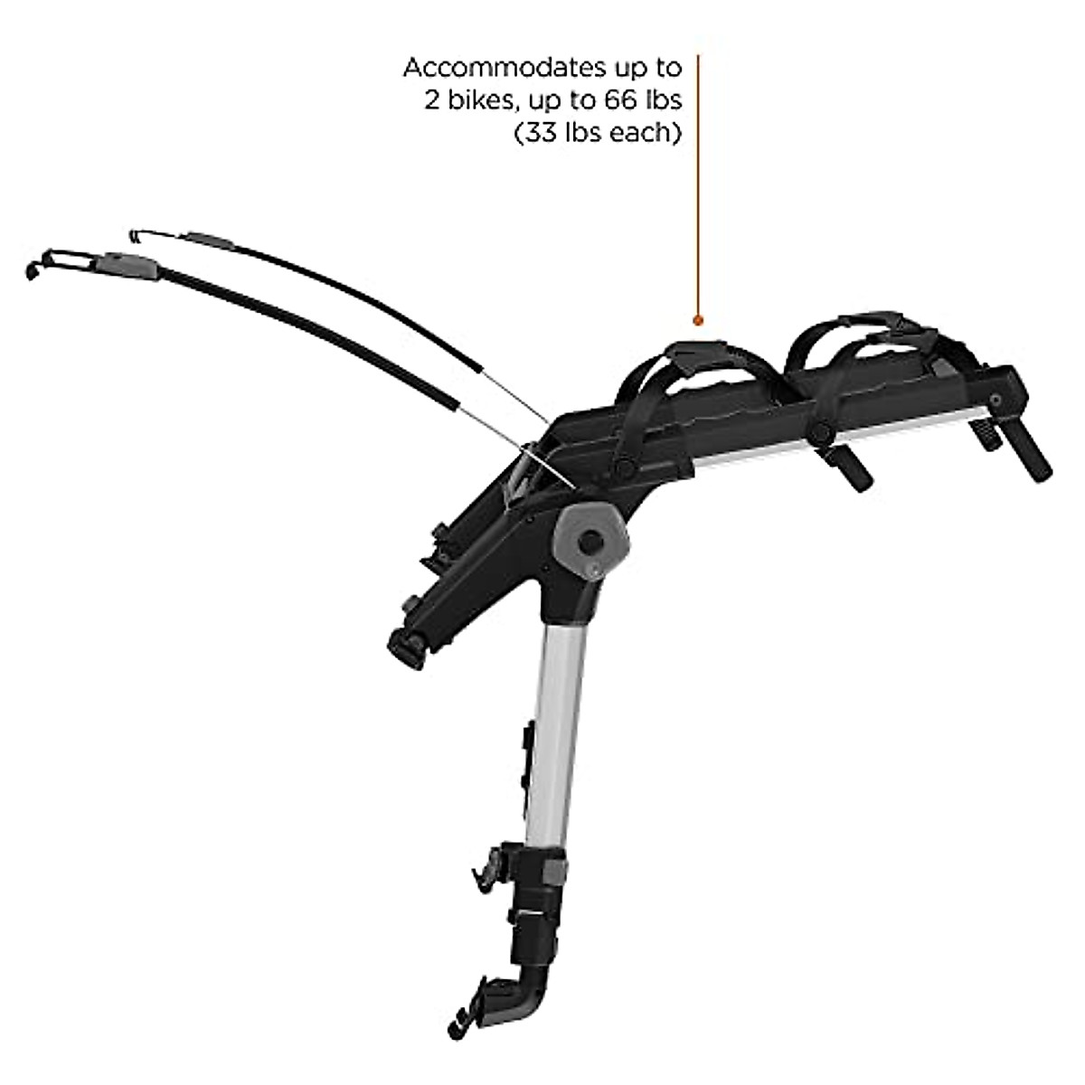 Thule Outway Hanging 2-Bike Black, One Size