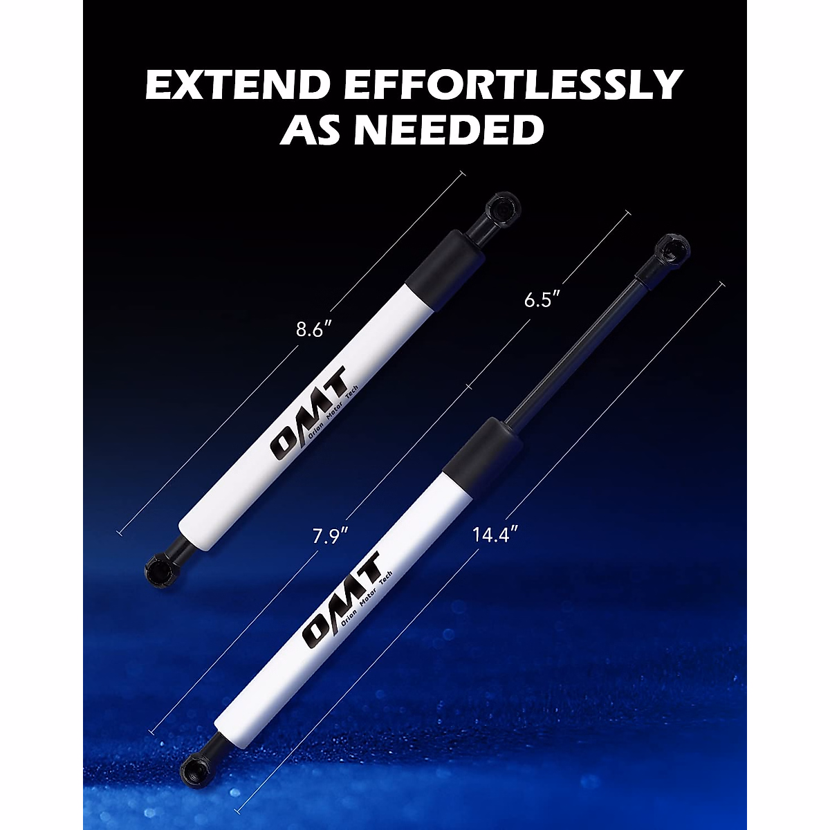 Orion Motor Tech Truck Tailgate Assist, Pickup Tailgate Lift Assist Kit, Pickup Tailgate Shock Compatible with 2009 2010 2011 2012 2013 2014 2015 2016 2017 2018 2019 2020 2021 2022 Ram 1500 2500 3500