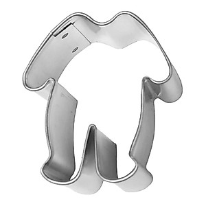 Mini Pajamas Footie Baby One Piece 2 Inch Cookie Cutter from The Cookie Cutter Shop – Tin Plated Steel Cookie Cutter