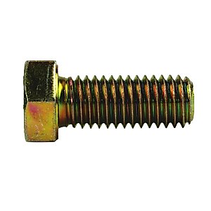 Crown Bolt 85790 1/4 Inch-20 x 3/4 Inch Yellow Zinc-Plated Coarse Thread Grade 8 Cap Screws, 25-Count