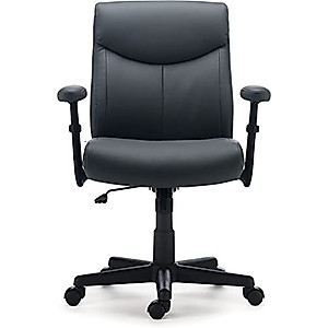STAPLES 24328574 Traymore Luxura Managers Chair Gray (53246)