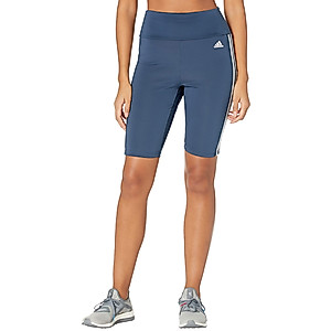 adidas 3-Stripes Short Tights Crew Navy/White LG