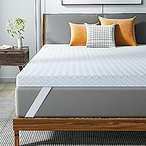 Maxzzz Mattress Topper Full 3 Inch Gel Memory Foam Mattress Topper for Full Size Bed High Density Foam for Pain Relief & Back Pain, with Breathable & Washable Cover, Certipur-Us & Oeko-Tex Certified