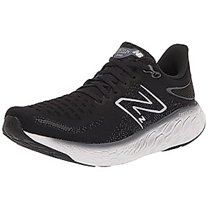 New Balance Men's Fresh Foam X 1080 V12 Running Shoe, Black/Thunder/White, 10.5 Wide