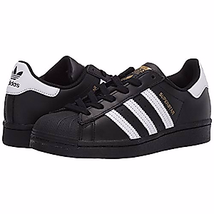 adidas Originals mens Superstar Deprecated Sneaker, Black/Black/Black, 9 US
