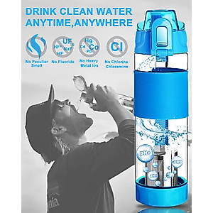 Filterelated Alkaline Water Bottle Replacement Filter Cartridge for Filterelated 6501 Alkaline Water Cup