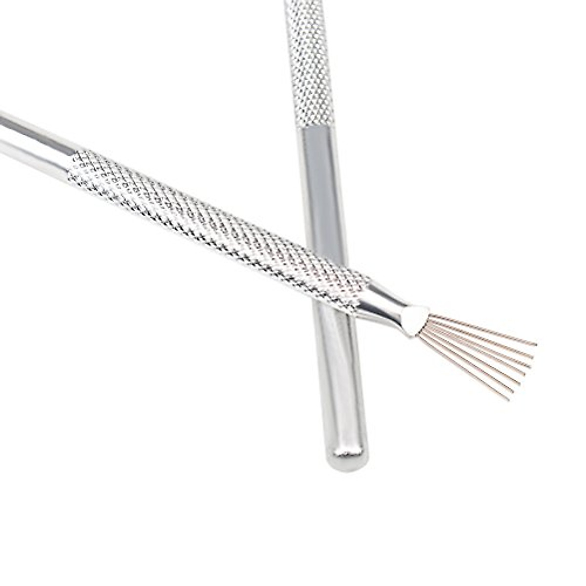 Pengxiaomei 2pcs Clay Needle Tools, Feather Wire Texture Tool for Clay Pottery Sculpting Texturing Modeling Tools