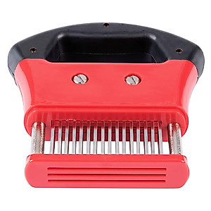 Chef-Master Meat Tenderizer Tool, Stainless Steel Sharp Needle Blade Tenderizer Tool for Beef, Chicken, Turkey, Pork, Fish, Professional Tenderizing Machine Cooking Set,