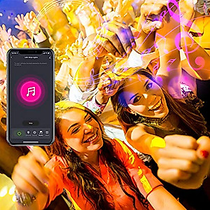 DAYBETTER Smart WiFi Led Lights 100ft, Tuya App Controlled Led Strip Lights, Work with Alexa and Google Assistant, Timer Schedule Led Lights Strip, Color Changing Led Lights for Bedroom Party Kitchen