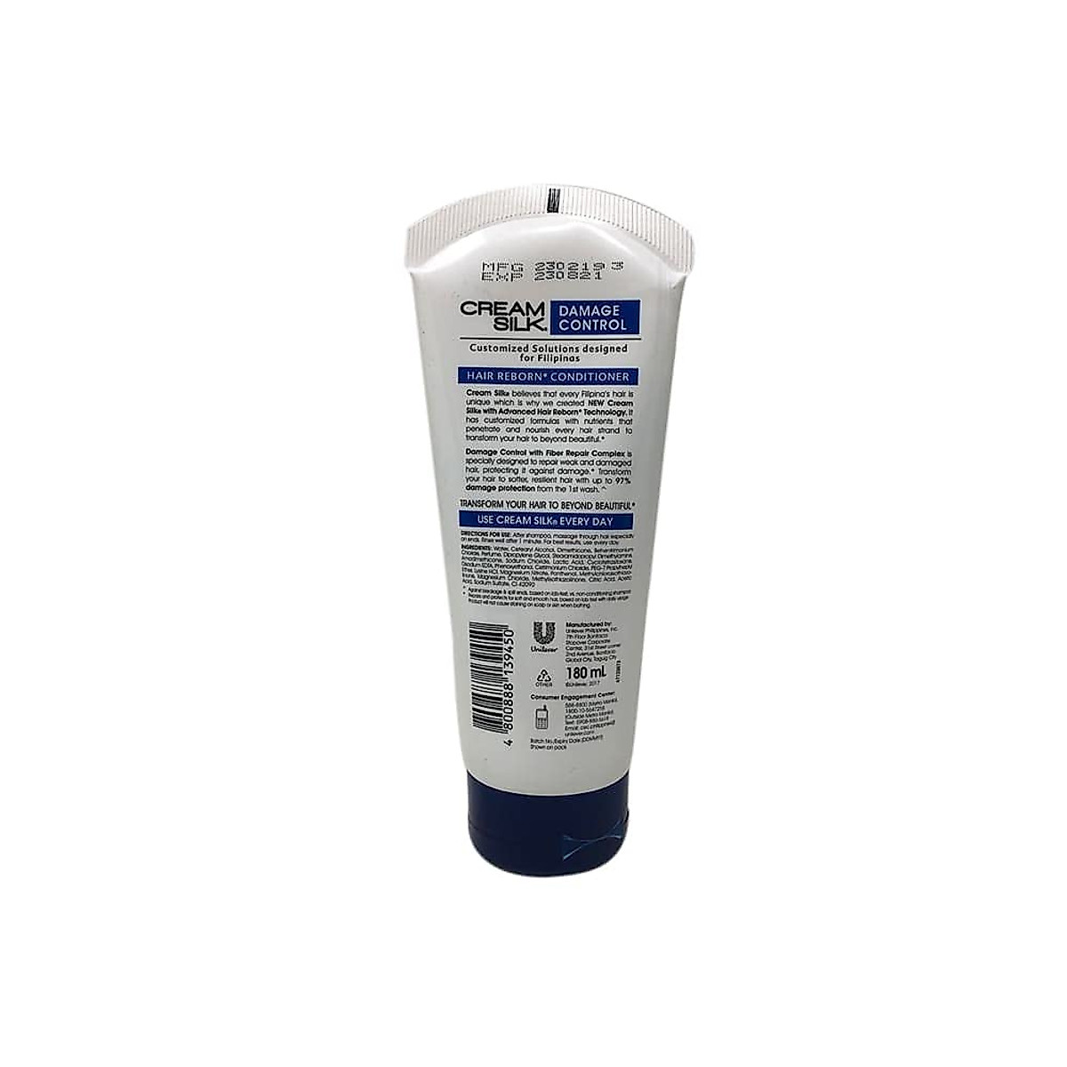 Cream Silk reCONSTRUCT Damage Control Conditioner 180mL