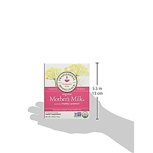 Traditional Medicinals Tea, Organic Mother's Milk, Promotes Healthy Lactation, Breastfeeding Support, 32 Tea Bags