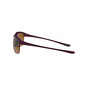 Oakley womens Oo9191 Unstoppable Sunglasses, Raspberry Spritzer/Brown Gradient Polarized, 65 mm US