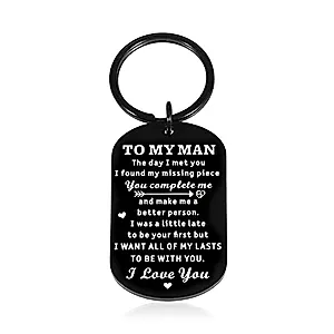 Valentines Day Gifts for Him Birthday Gifts for Boyfriend Husband To My Man Gifts for Men Anniversary Romantic Gifts for Him Groom Fiance Wedding Gifts for Men Husband Stocking Stuffers for Men