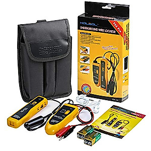 KOLSOL F02 Underground Cable Locator, Wire Tracer with Earphone, Cable Tester for Dog Fence Cables Irrigation Control Wires