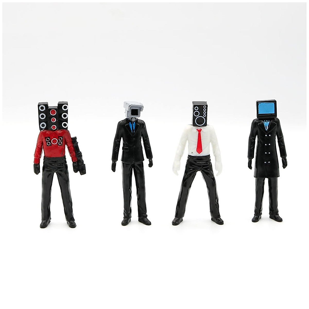 GLXYSN 8Pcs Action Figure Horror Cartoon Movies Character Action Figure Model for Kids Birthday Party Cake Topper Halloween Parties Decoration