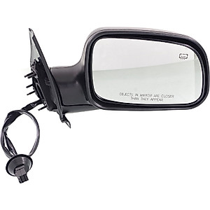 Kool Vue Left & Right Power Heated Door Mirrors Compatible With Jeep Grand Cherokee 1999-2004 Textured Pair