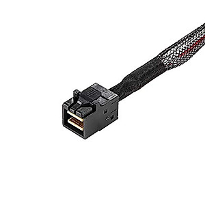 Dilinker 𝐃𝐢𝐋𝐢𝐧𝐤𝐞𝐫 50CM HD Mini-SAS(SFF-8643) to U.2 (SFF-8639) NVMe SSD Cable