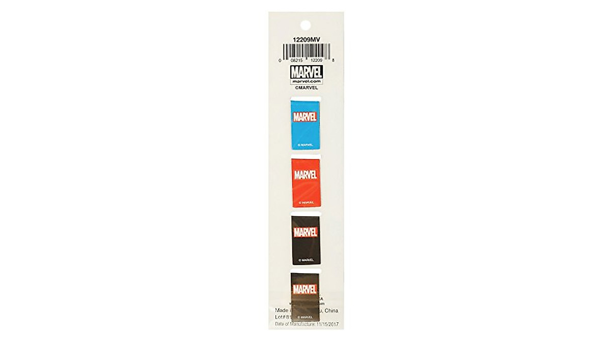 Marvel Magnetic Bookmarks 4-Set: Cap, Spidey, Punisher, Daredevil
