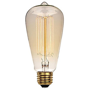 Westinghouse 0413200 60 Watt ST20 Amber Timeless Vintage Inspired Bulb with Medium Base