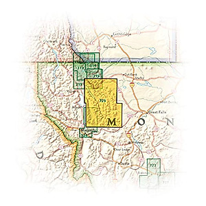 Bob Marshall Wilderness Map (National Geographic Trails Illustrated Map, 725)