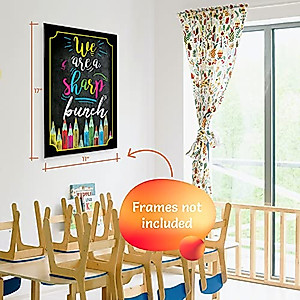 Classroom Posters, Positive Posters For Classroom, Inspirational Posters, Motivational Posters, Office Posters, Motivational Posters For Classroom, Inspirational Quotes Wall Art Set Of 10 Prints 11x17in