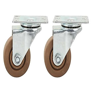 Casters Swivel casters Heavy Duty for 2 Pack,Heavy Duty Cart Nylon Swivel Caster Wheels 3inch Rotation Trolley Furniture Trolley casters Workbench