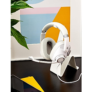 EPOS Gaming H6Pro - Closed Acoustic Gaming Headset with Mic - Over-Ear Headset – Lightweight - Lift-to-Mute - Xbox Headset - PS4 Headset - PS5 Headset - PC/Windows Headset - Gaming Accessories -White