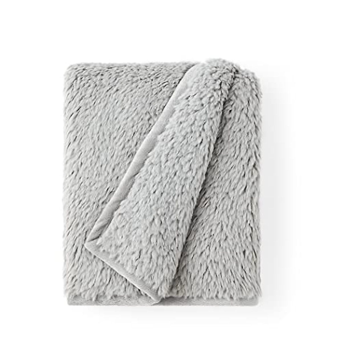 UGG 25111 Blakely Baby Blanket Comfy Cozy Machine Washable Luxury Throw Blankets for Newborn Babies Plush Sherpa Blankie Soft Gentle on Skin, 41 x 31-Inch, Glacier