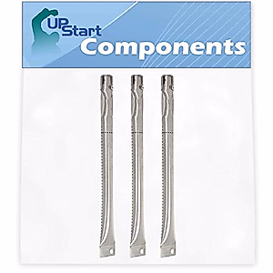 UpStart Components 3-Pack BBQ Gas Grill Tube Burner Replacement Parts for Savor Pro GD4210S-B1 - Compatible Barbeque Stainless Steel Pipe Burners