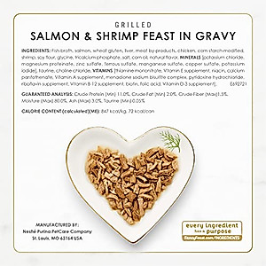 Fancy Feast Grilled Wet Cat Food Seafood Collection in Wet Cat Food Variety Pack - (30) 3 Oz. Cans