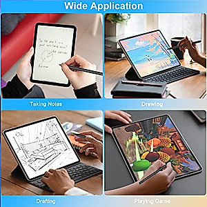 Stylus Pen for iPad (2018-2023),10mins Charge, Palm Rejection, Tilting Detection, iPad Pencil 2nd Generation Compatible with Apple iPad Pro 11/12.9 inch, iPad Mini 6/5, iPad Air 5/4/3, iPad 10/9/8/7/6