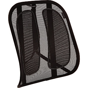 Fellowes, FEL9191301, Office Suites Mesh Back Support, 1 Each, Black
