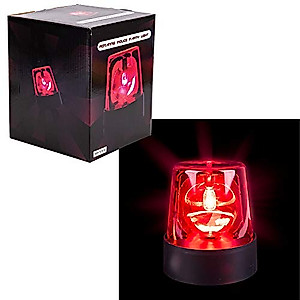 Rhode Island Novelty 7 Inch Red Police Beacon Light, One Piece per Order