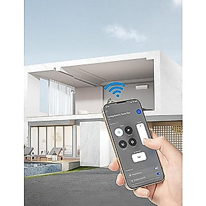 Dreo Smart Tower Fans that Blow Cold Air, Standing Fan for Bedroom, 90° Oscillating, 26ft/s Velocity Quiet Floor Fan with Remote, 8H Timer, Voice Control Bladeless Fans for Indoors, Works with Alexa, White