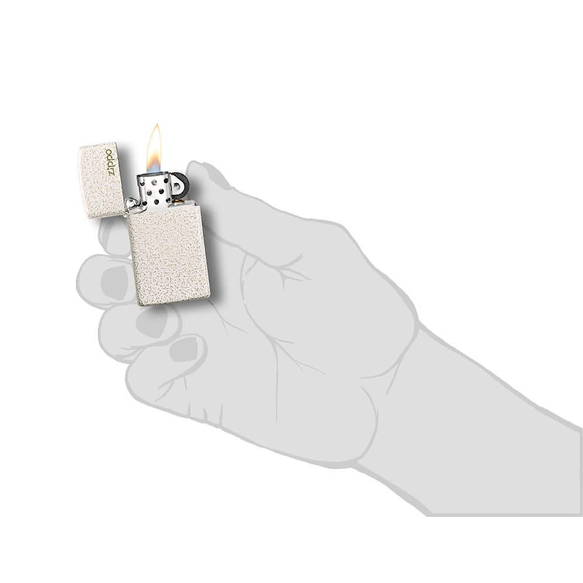 Zippo Slim Mecury Glass Pocket Lighter