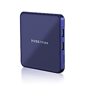 Android 12.0 H96 Max TV Box 4GB RAM 64GB ROM RK3318 Quad Core CPU Support Dual WiFi 2.4G+5G/4K/3D BT 4.0 Smart TV Box