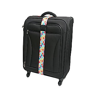 ORB Travel Premium Designer Luggage Strap -LS303-Multi-Colour-Honeycomb