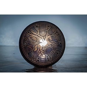 Tank Drum Kosmosky 12" (30 cm) KSY-141"Pegasus" 2-sided/B minor; E major/Hand Pan/Steel Drum/Tongue drum/Singing bowl