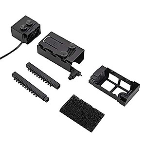 hygger 110GPH 7W Aquarium Power Filter Pump, Water Flow Adjustable, for 2-8 Gallon Fish Tank