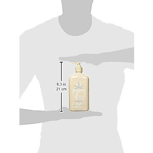 Hempz Smoothing Herbal, Koa & Sweet Almond Body Moisturizer, 17 Fl Oz (Pack of 1), Pink