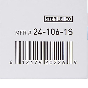 McKesson Cotton-Tipped Applicator Swabstick, Sterile, Wood Shaft, 6 in, 100 Count, 1 Pack