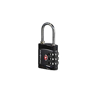 Samsonite Global Ta Luggage Lock, 7 Centimeters, Black, 7 centimeters, Luggage Lock