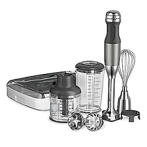 KitchenAid KHB2561CU 5-Speed Hand Blender - Contour Silver