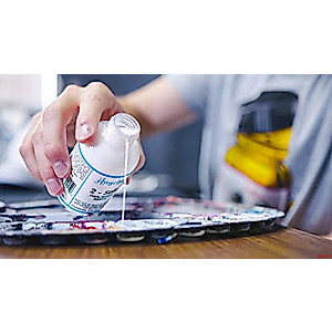 Angelus 2-Soft Fabric Medium Additive For Acrylic Paint- Mix to Paint Canvas, Fabrics, Clothes, Jackets, & More- 4oz