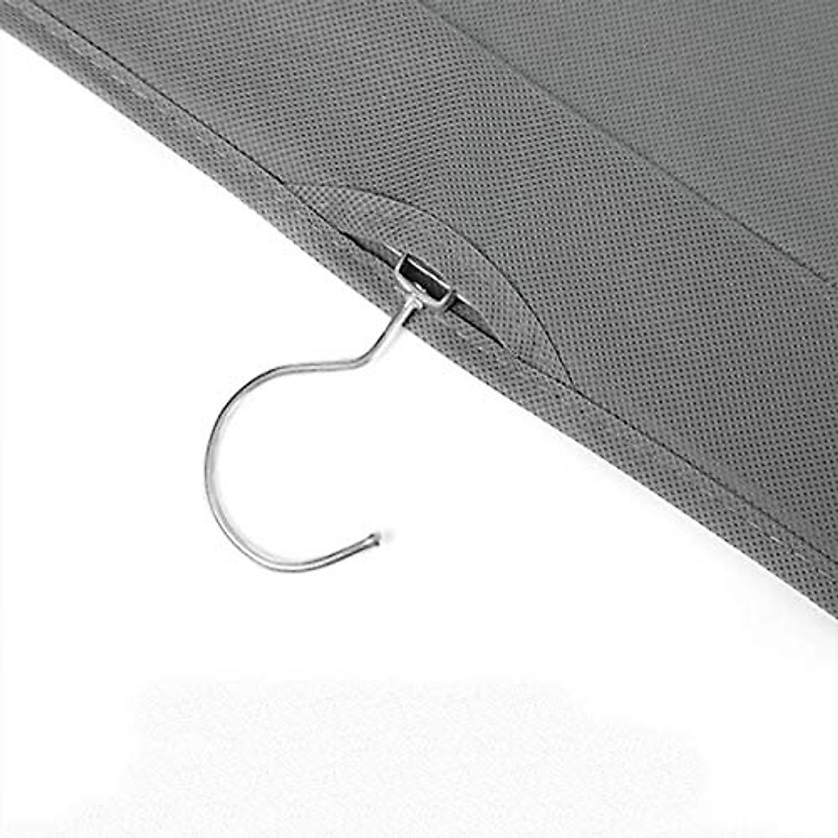 SXNBH 6 Pockets Foldable Hanging Bag Shoe Organizer Wardrobe Closet Multi Layers Folding Shelf Bag Handbag Door Pocket Hanger Pouch (Color : E)