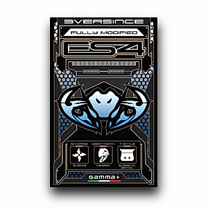 GAMMA+ 3Versince ES4 Deep Tooth DLC Ultimate Trimmer Blade Set with Deep Cutting Blade Fits Hitter, Evo, and Protege Models