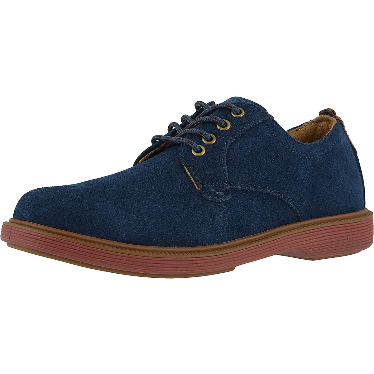 Florsheim Supacush Plain Toe Ox Jr Boys' Toddler-Youth Oxford 3.5 M US Big Kid Navy