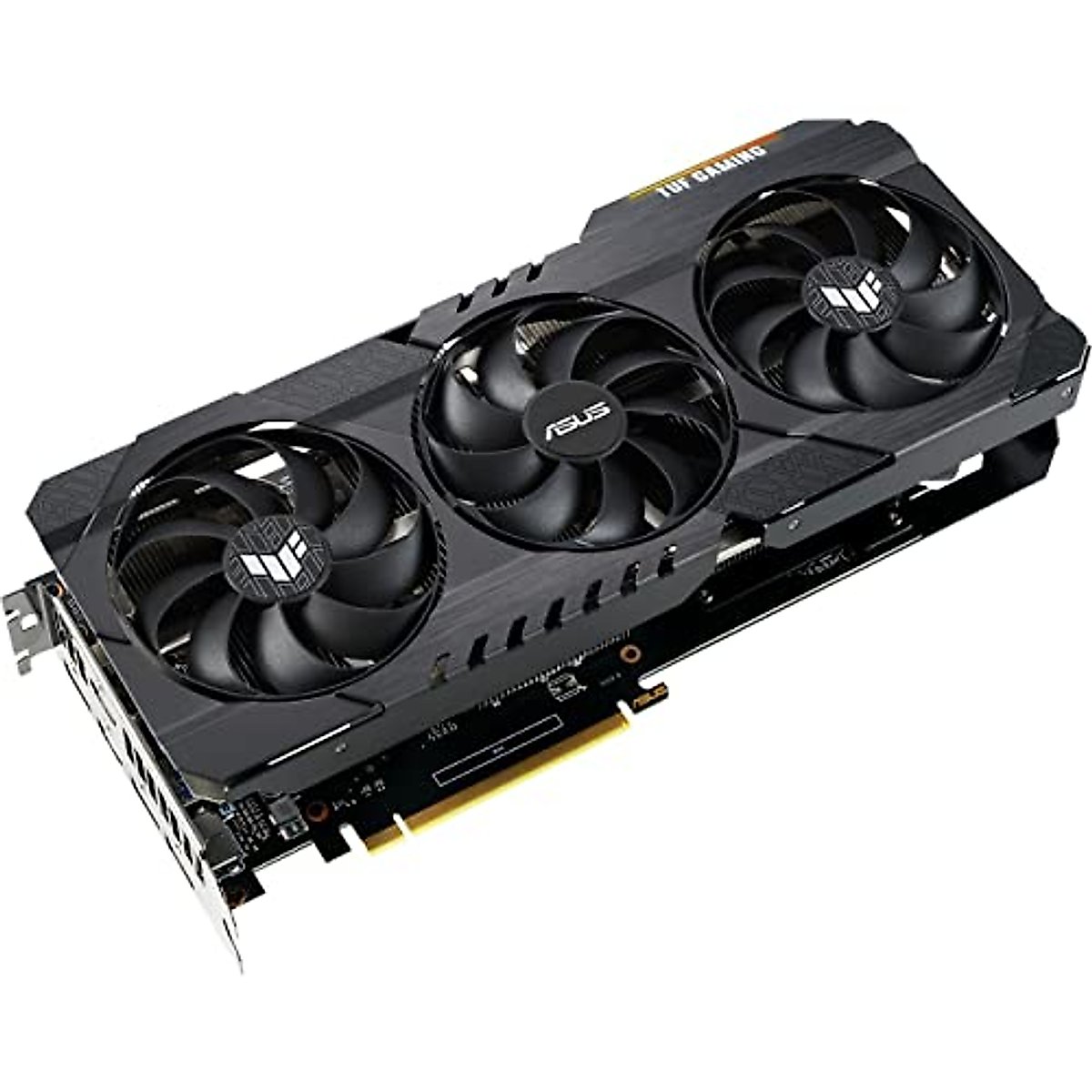 ASUS TUF Gaming NVIDIA GeForce RTX 3060 Ti V2 OC Edition Graphics Card (PCIe 4.0, 8GB GDDR6, LHR, HDMI 2.1, DisplayPort 1.4a, Dual Ball Fan Bearings, Military-Grade Certification, GPU Tweak II)